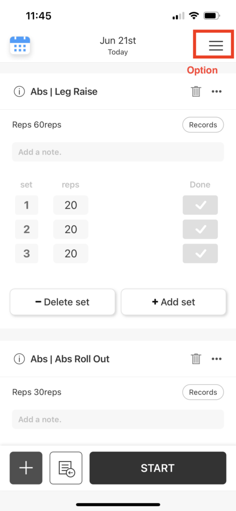 How to change the order of the exercises? - Burnfit – Real growth ...